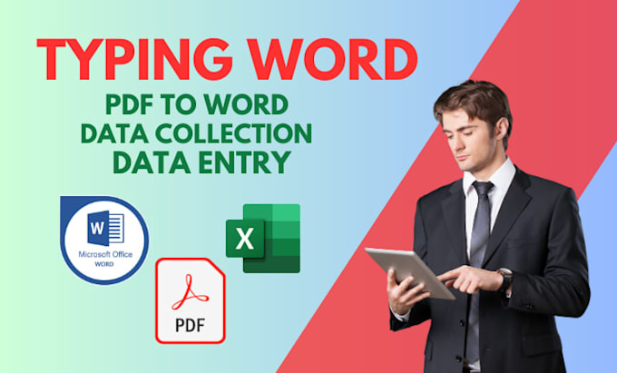Do typing and accurate pdf convert ms word data entry by Byteforgelab ...