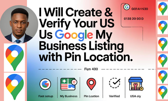 Create and verify your us google my business listing with pin location ...