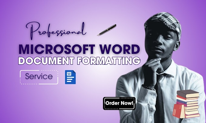 Format, edit, create, design, fix and type your ms microsoft word ...