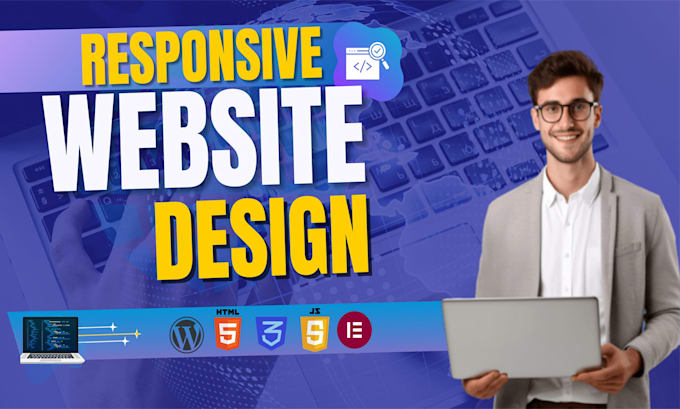 A modern responsive website using html css js or wordpress by Mehedi311 ...
