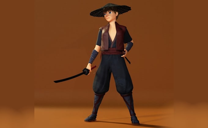 Rig 3d character model character creator 4 cc5, c4d iclone8 animation ...