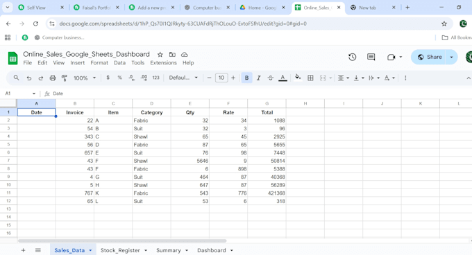 Create google forms with automatic g sheets by Socialmedia657 | Fiverr