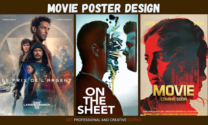 Design professional cinematic movie posters and film poster art by ...