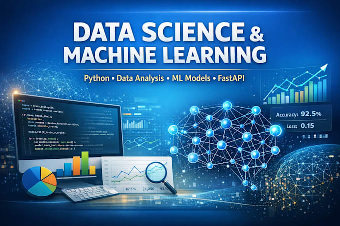 Perform data science and machine learning tasks using python by Prakashkhadka66 | Fiverr