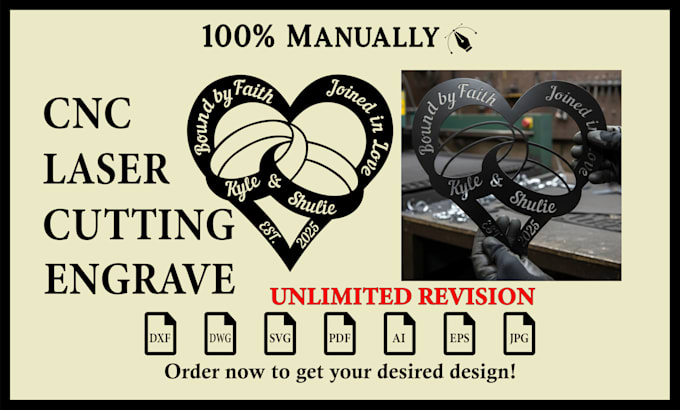 Do industrial cnc drawing, laser cutting and engraving dxf, svg file by ...