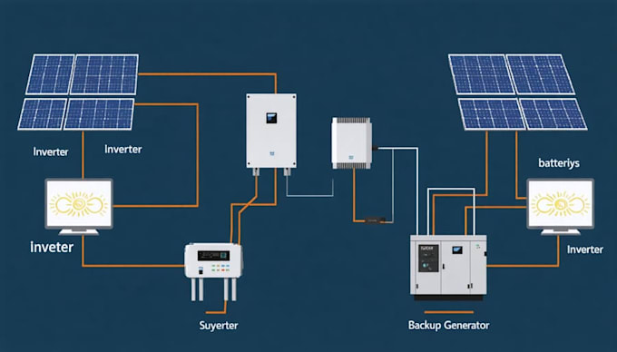 Design solar permit plan pv system, sld, solar pv, electrical and pe ...