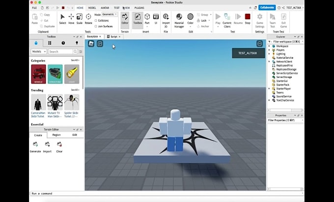 Create custom roblox scripts for your game using lua by Garibayva | Fiverr