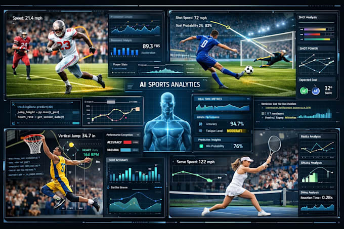 Develop custom ai sports analytics and tracking system by Bilindra | Fiverr