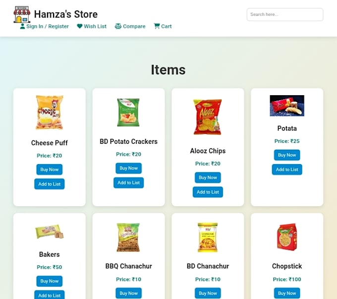 Design a professional ecommerce website for your business by Mukit_k ...