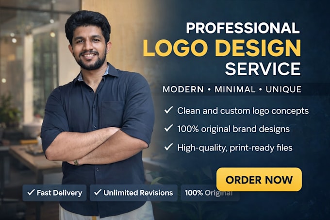 Create a unique, modern logo design for your business by Vishwa_shreyas ...