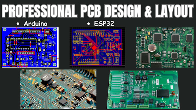 Do pcb design, layout and schematic for esp32, arduino and iot projects ...
