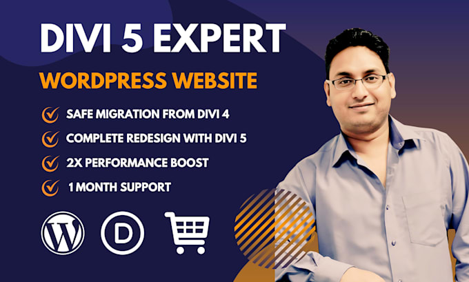 Rebuild any website in divi 5 with a clean, responsive design by ...