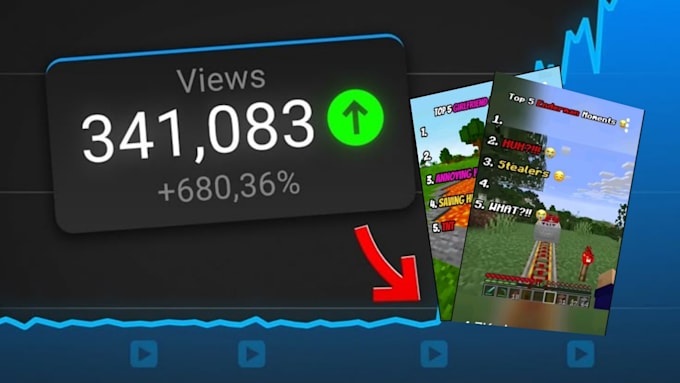 Make ranking minecraft shorts for you by Royalryzee | Fiverr