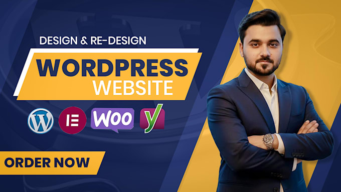 Design or redesign a wordpress website with website builder and ...