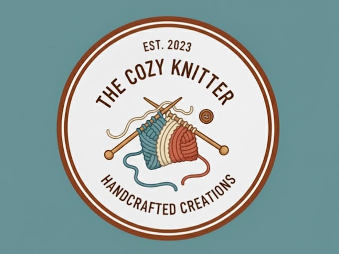 Do a creative and cozy knitting logo for your company by Julianne ...