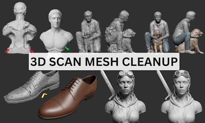 Stl file repair fix stl mesh cleanup 3d model repair for 3d printing ...