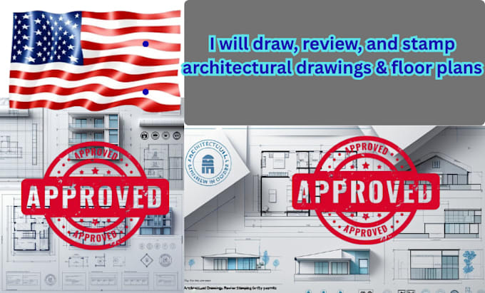 Draw, review, and stamp architectural drawings and floor plans by ...