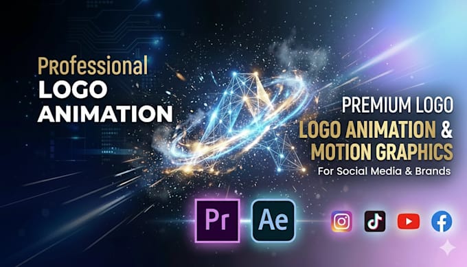 Create a professional logo animation intro by Shawanabibi | Fiverr