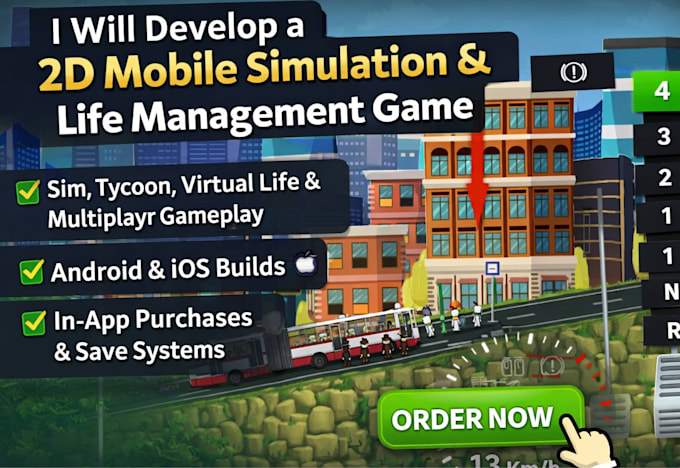 2d mobile game development unity multiplayer 2d life management ...