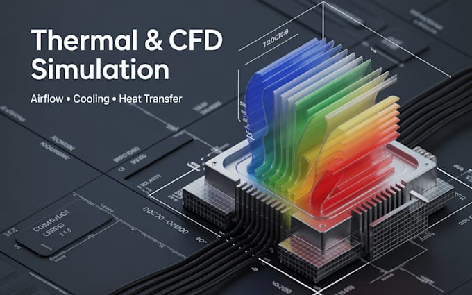 Simulation cfd de l airflow, analyse du refroidissement et du flux de ...