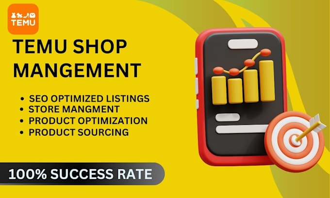 Setup temu shop, find temu products and handle temu seller account by ...
