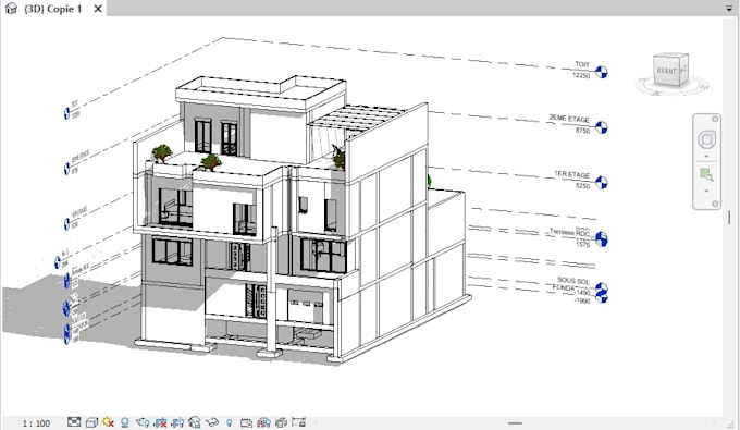 Design 2d and 3d revit models for your project by Faycal_niar | Fiverr