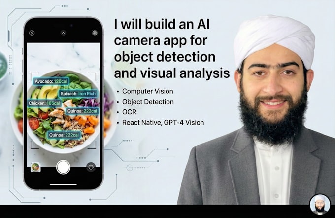 Build an ai camera app for object detection and visual analysis by ...