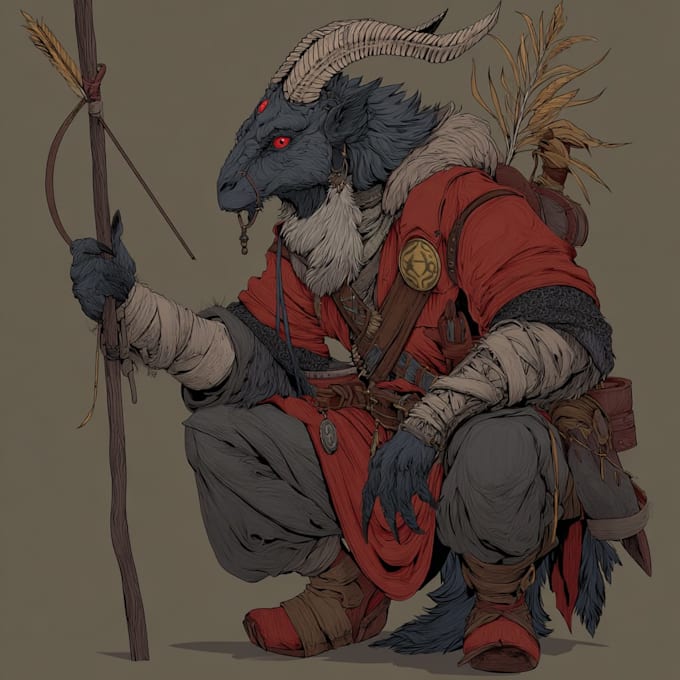 Dnd art character creature game art sheet fantasy art and dnd party by ...