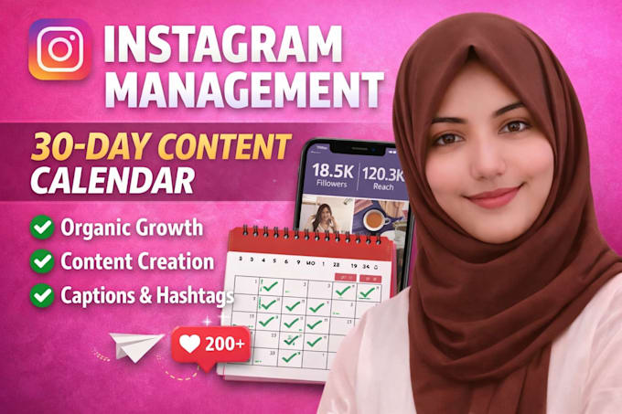 Manage 30 day content calendar with captions to boost engagement by ...