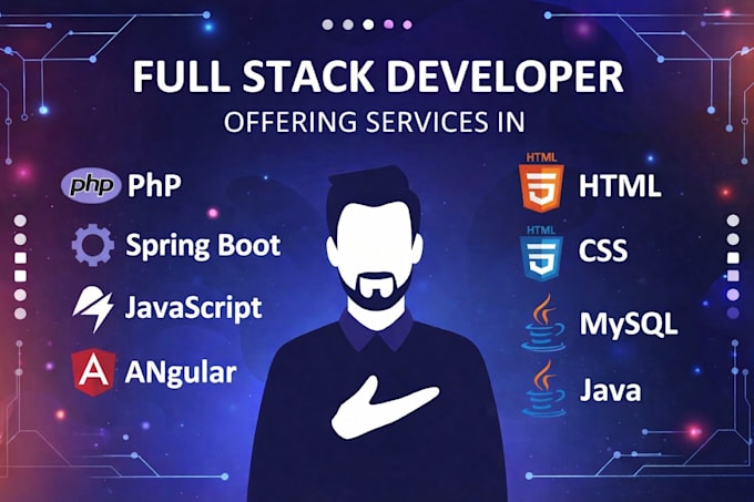Develop website, java spring boot rest apis and, frontend, backend ...