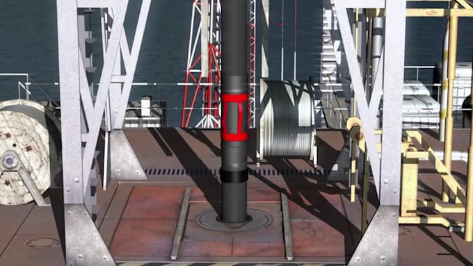 Do 3d industrial animation for oilfield drilling, oil drilling rig ...