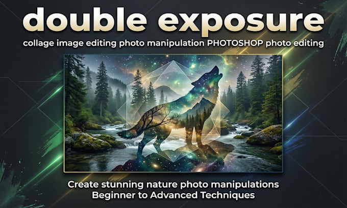 Make double exposure collage image editing photo manipulation photo ...