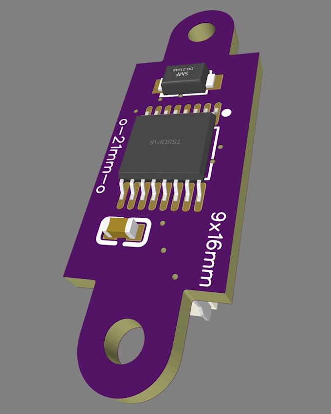 Design sensor interface circuit schematic and pcb layout by Nancy ...