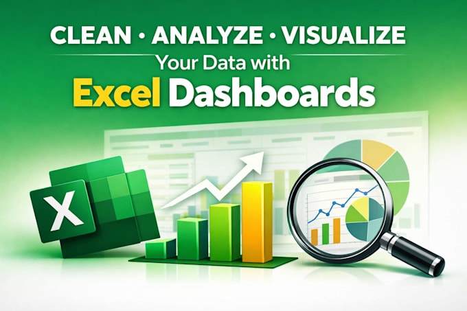 Clean Analyze And Visualize Your Data Using Excel And Dashboards By