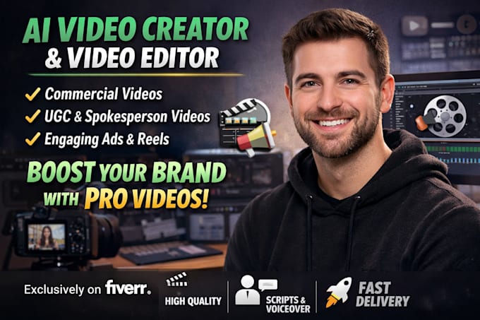 Ai video creator, ai commercial video, google veo 3 sora 2 by Smart ...