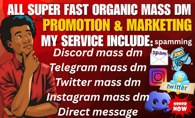 Do discord mass dm twitter mass dm discord promotion direct message ...
