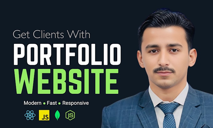 Create portfolio website using mern stack by Ali38290 | Fiverr