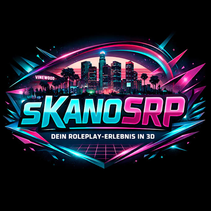 Fivem server logo design für deinen gta rp server custom 3d by Skanos89 ...