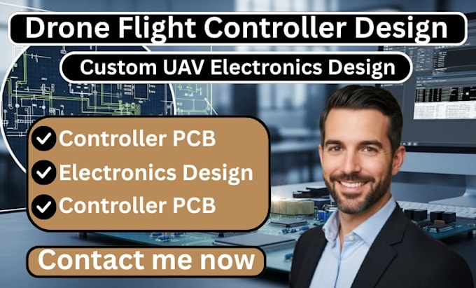 Design drone flight controller pcb, stm32 schematic, layout by Benjamin ...