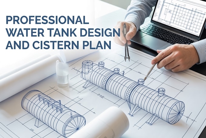 Provide custom water tank and cistern design drawings by Paul5349 | Fiverr