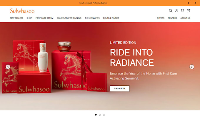 Skin care website beauty website skin care shopify store wordpress ...