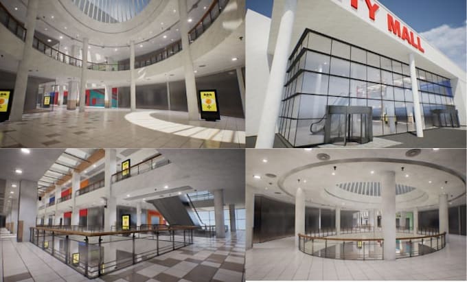 Do detailed roblox mall, school, homestore, interior any build for ...