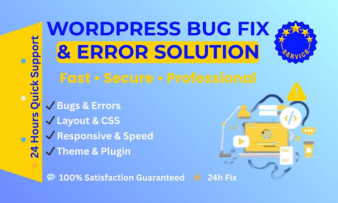 Fix wordpress issues, errors, bugs, or small custom changes by ...