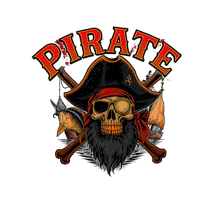 Design a unique and fierce pirate logo for your brand by Nova_gunning ...