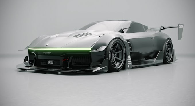 Custom 3d car body kit, filament car panel,prototype model,uv reinforce ...