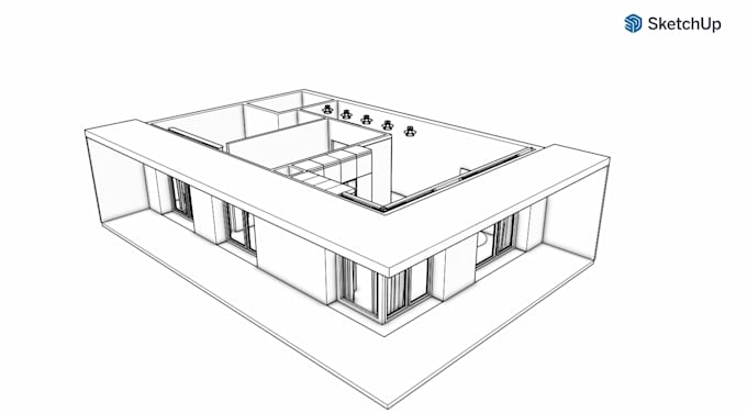Create accurate 3d interior models in sketchup by Bulhakovyurii | Fiverr