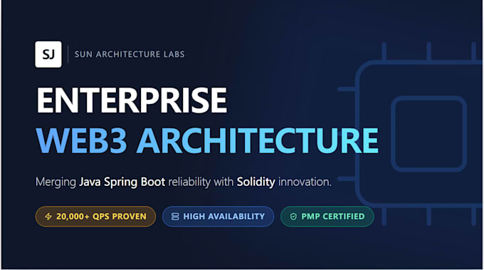 Construiré un backend web3 escalable usando java spring boot y solidity