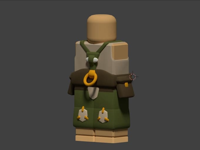 Model roblox props like armor, clothes in blender 3d by Achepong | Fiverr