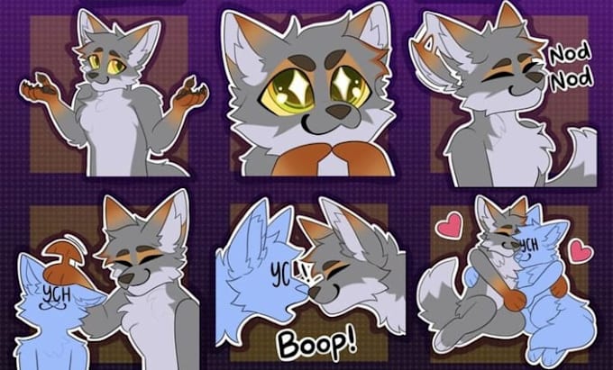 Draw furry telegram sticker nsfw furry telegram sticker animated crypto ...
