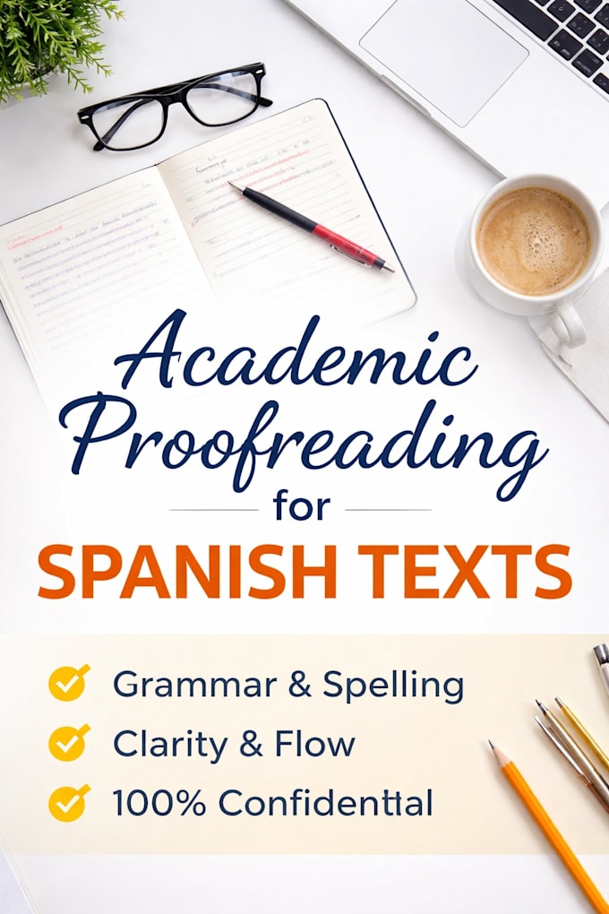 Academic proofreading for spanish texts by Profespanish | Fiverr